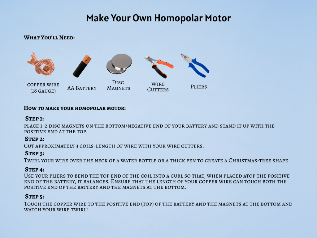 DIY Homopolar Motor; The Lorentz Force in Action - Dunman Electric